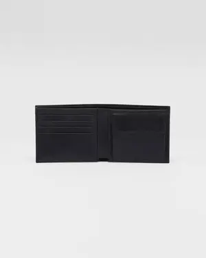 Prada Saffiano Leather Wallet - Black