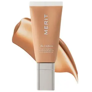 MERIT The Uniform Tinted Mineral Sunscreen Broad Spectrum Spf 45 15