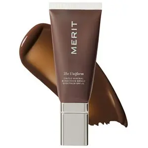 MERIT The Uniform Tinted Mineral Sunscreen Broad Spectrum Spf 45 2