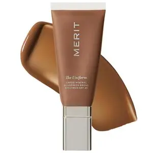 MERIT The Uniform Tinted Mineral Sunscreen Broad Spectrum Spf 45 6