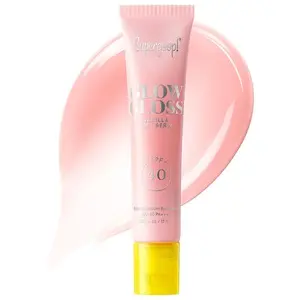 SUPERGOOP Glow Gloss Spf 40 Lip Balm With Peptides And Shea Butter - Vanilla Soft Serve