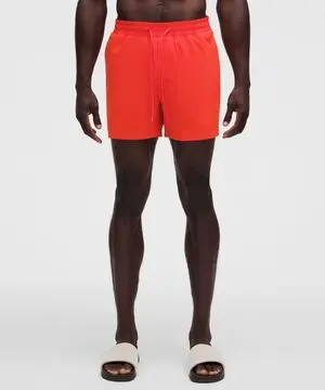 Lululemon Swim Shorts 5" Lined - Cherry Ember