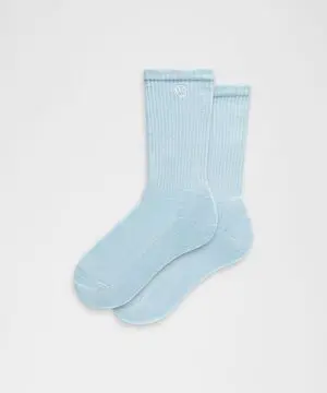 Lululemon Daily Essential Crew Socks Foam Cloud