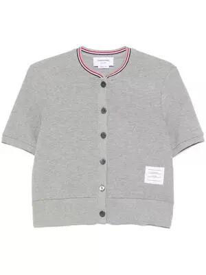 Thom Browne Logo Cardigans For Women