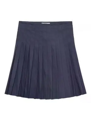 Prada Pleated Mini Skirt