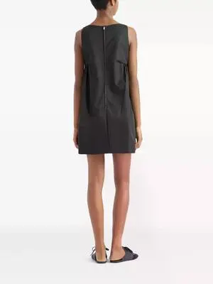 Prada Triangle-logo Mini Dress