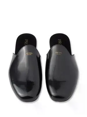 Prada Leather Mules