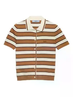 Prada Knitted Polo Top