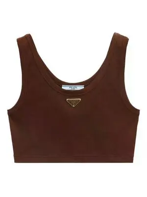 Prada Slim Fit Performance Tops For Women