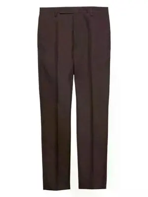 Prada Wool Trousers - Brown