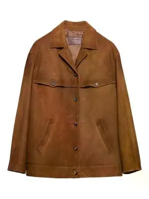 Prada Suede Shirt Jacket