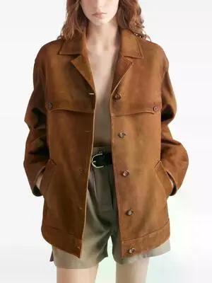 Prada Suede Shirt Jacket