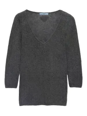 Women's Gray Cashmere