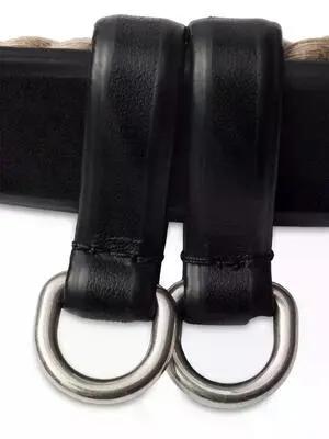 Prada Rope-detail Leather Belt