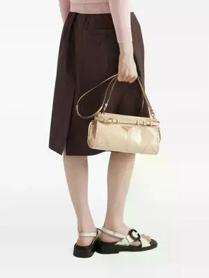 Prada Small Bonnie Shoulder Bag - Neutrals