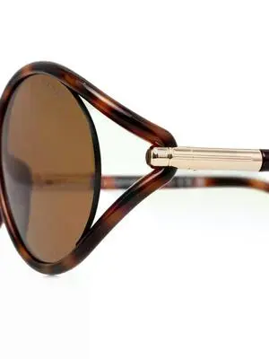 TOM FORD Melody Oval Sunglasses