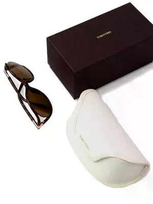 TOM FORD Melody Oval Sunglasses