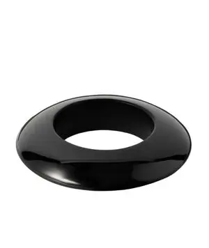 SOPHIE BUHAI Pyramid Onyx Bangle - Black