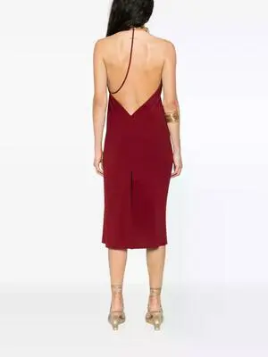 Gucci Silk Crepe Midi Dress
