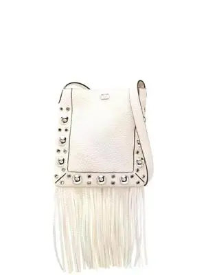 Women's White Fringe Bags