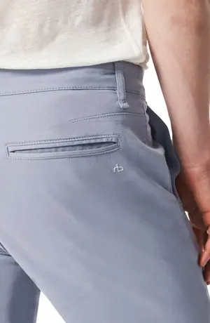 Rag & Bone Fit 2 Stretch Cotton Chino Pants - Skblu