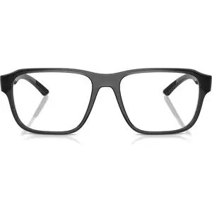 Prada 54mm Irregular Optical Glasses - Transparent Grey