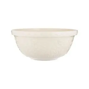 MASON CASH In The Meadow Rose Mixing Bowl, 4.25 Quart - Cream
