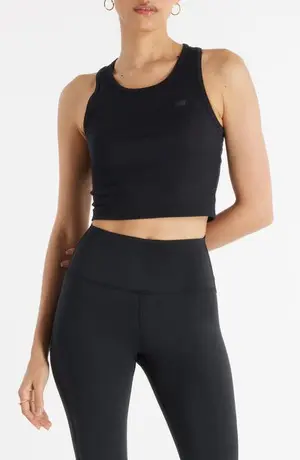 NEW BALANCE Performance Rib Crop Tank