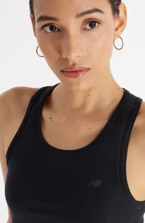 NEW BALANCE Performance Rib Crop Tank