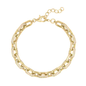 ELECTRIC PICKS Headliner Link Chain Bracelet - Yellow Gold
