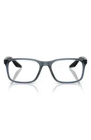 Prada 52mm Pillow Optical Glasses Azure