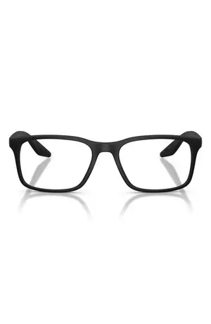 Prada 52mm Pillow Optical Glasses - Matte Black