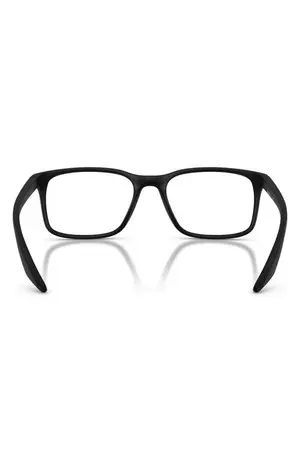 Prada 52mm Pillow Optical Glasses - Matte Black