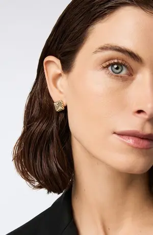 ANA LUISA Maple Stud Earrings