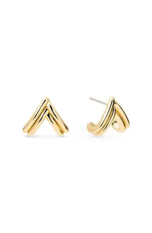 ANA LUISA Karessa Stud Earrings - Gold
