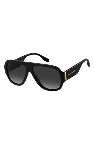 Marc Jacobs 59mm Aviator Sunglasses
