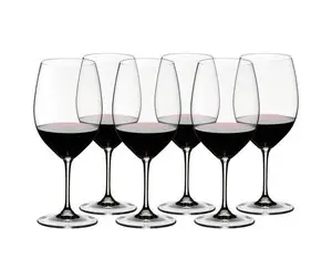 RIEDEL Vinum Cabernet Sauvignon/merlot Glass Set - Clear