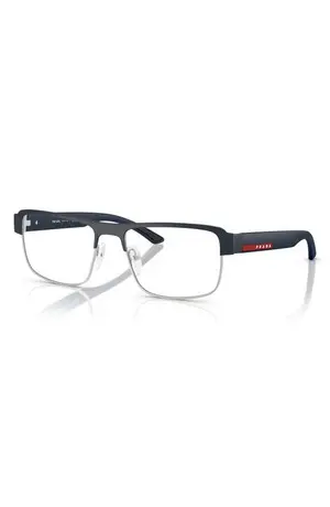 Prada 56mm Rectangular Optical Glasses