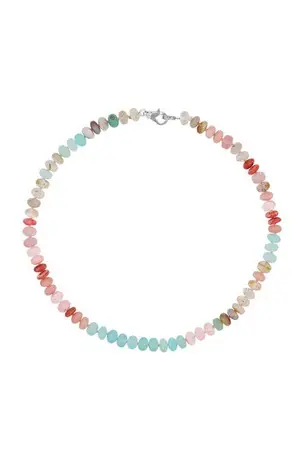 Sheryl Lowe Multi-opal Knotted Necklace