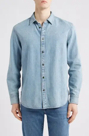Rag & Bone Finch Denim Shirt - Sunny