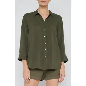 L'Agence Marlene Button-up Shirt