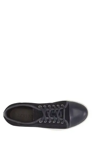 LANVIN Low Top Sneakers - Blue Suede