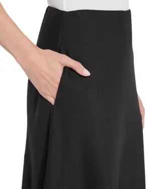 Lyssé A-line Ponte Skirt