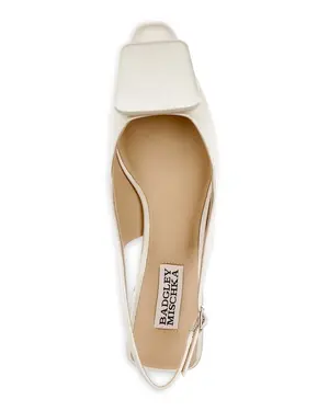 Badgley Mischka Gracen Pumps - Ivory Satin