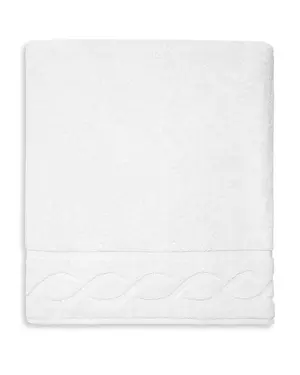 PRATESI Treccia Beach Towel - White