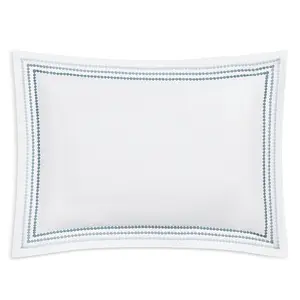 MATOUK Amara Triple Pearl Boudoir Sham - Hazy Pool