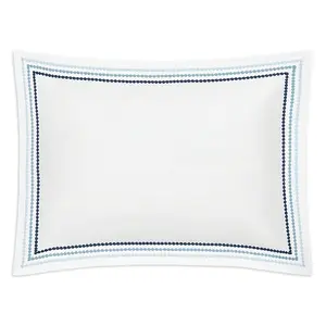 MATOUK Amara Triple Pearl Boudoir Sham - Sailor Blue