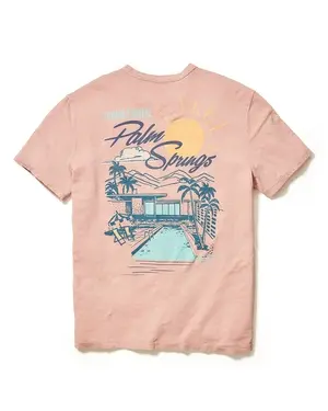 Marine Layer Palm Springs Graphic Logo Tee