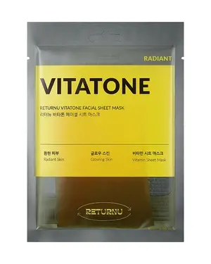 RETURNU Vitatone Facial Sheet Mask - No Color