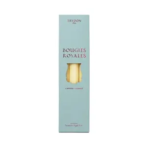TRUDON Royale Taper Candles, Box Of 6 - Ivory